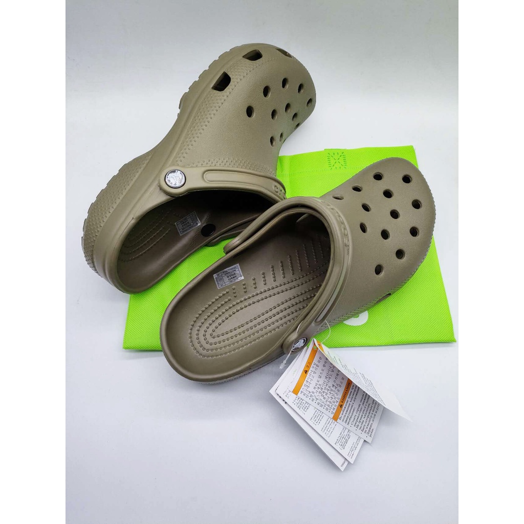 Crocs classic clog unisex for man woman sandals with ecobag | Shopee ...