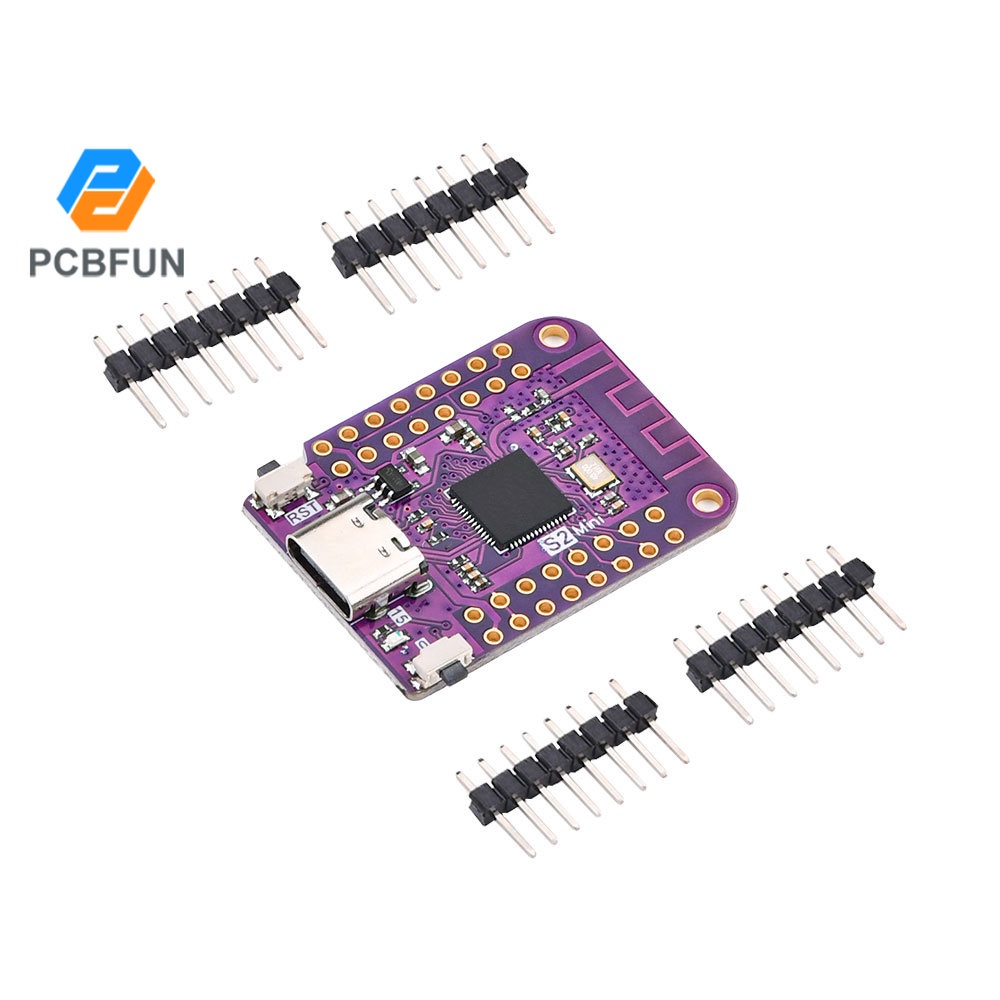 Pcbfun Esp32 S2 Mini Type C 4mb Flash Wifi Internet Of Things Development Board Dc 3 3v Shopee