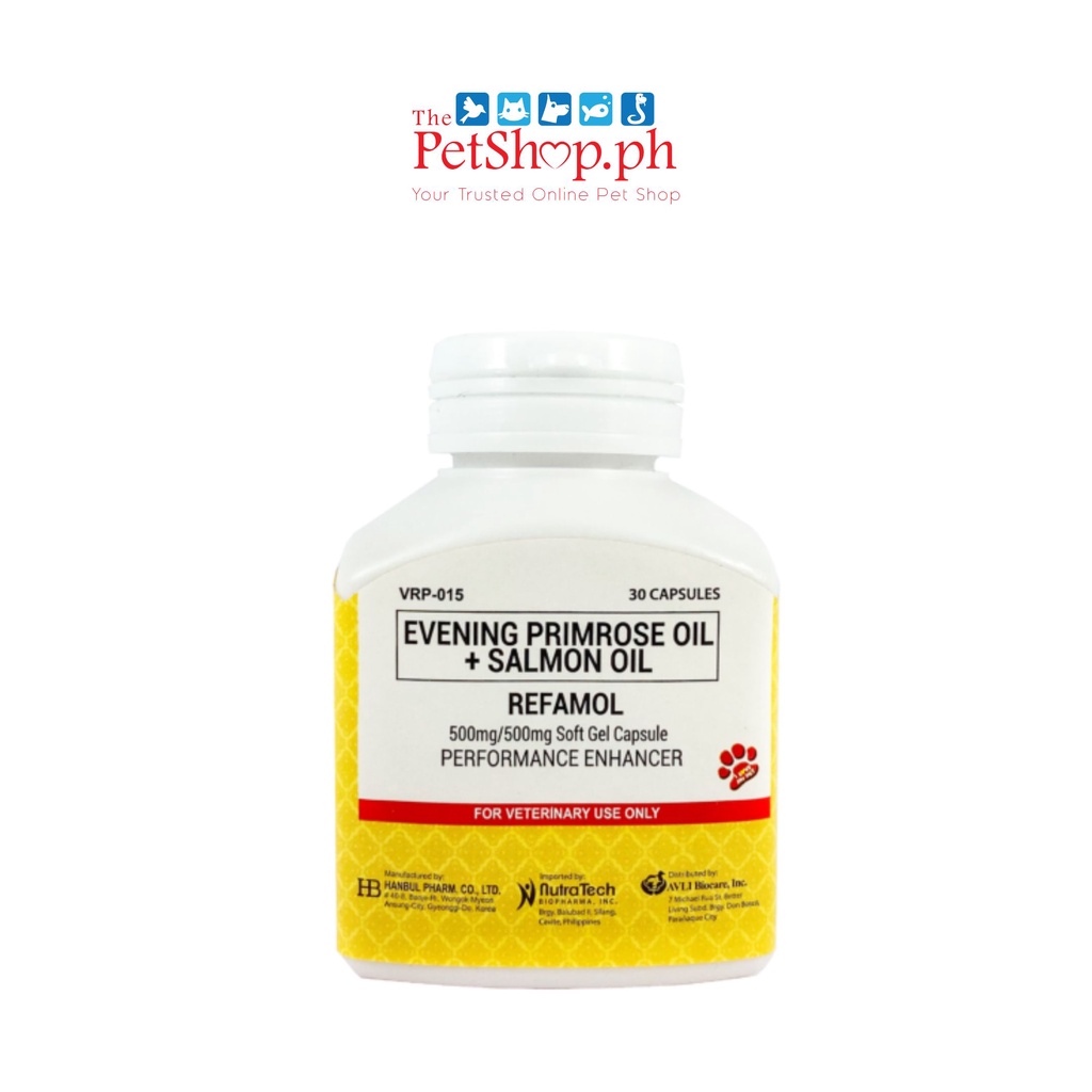 Refamol Performance Enhancer (Evening Primrose Oil + Salmon Oil) 30 ...