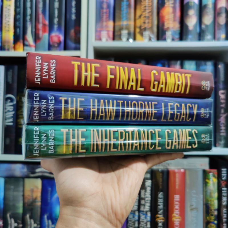 The Inheritance Games Trilogy by Jennifer Lynn Barnes (Hardbound ...
