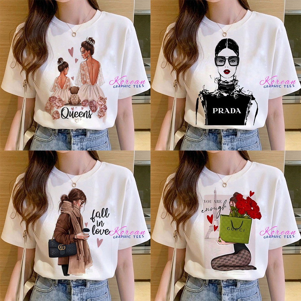 Korean Graphic TEEs, Online Shop | Shopee Philippines