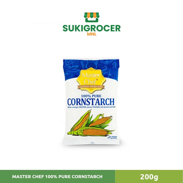 Master Chef 100% Pure Cornstarch 200g | Shopee Philippines
