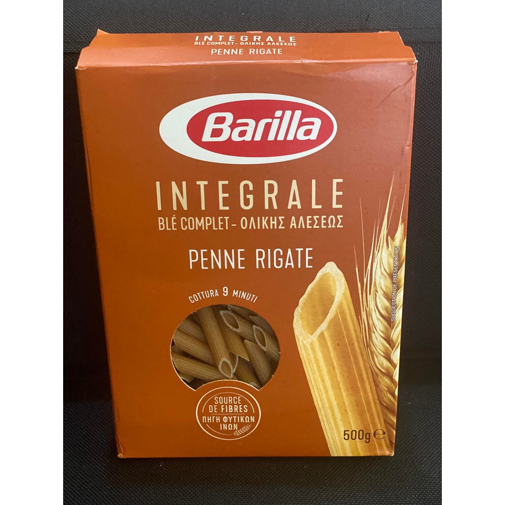 Barilla Integral Whole Wheat Penne Rigate Pasta 500g | Shopee Philippines