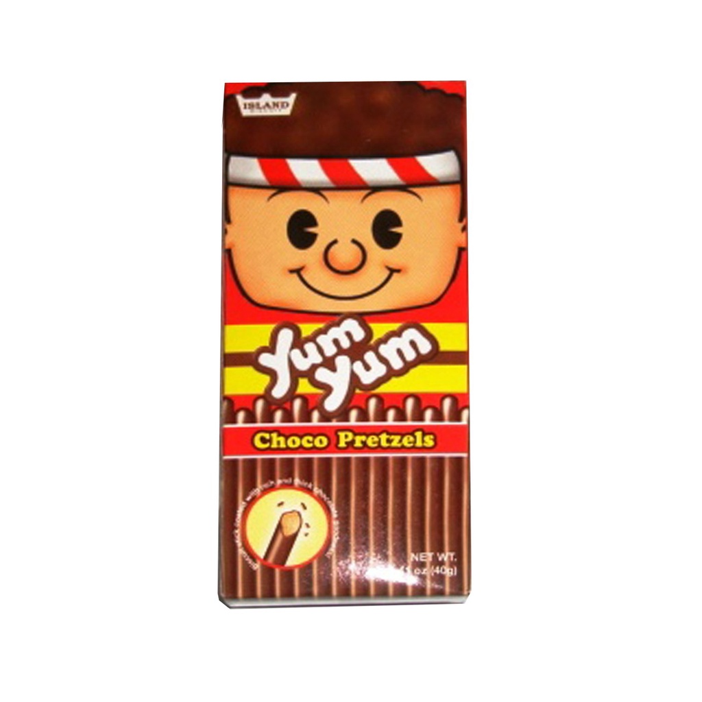 Yum Yum Pretzels Chocolate 40g | Shopee Philippines