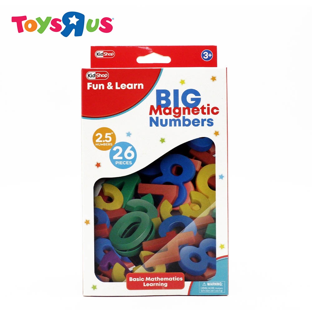 Kidshop Fun n' Learn Big Magnetic Numbers | Shopee Philippines