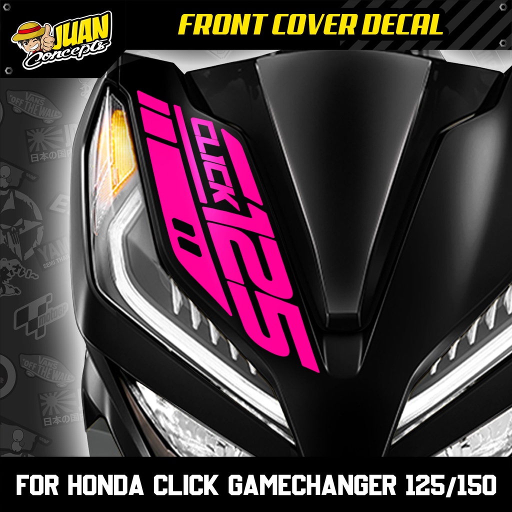 Honda Click Front Cover 125i 150i Vinyl Decal Sticker | Shopee Philippines