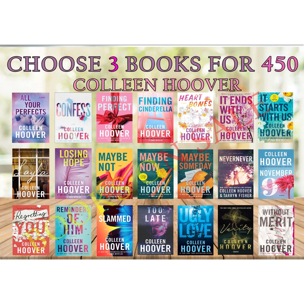 Colleen Hoover Bundle | Shopee Philippines
