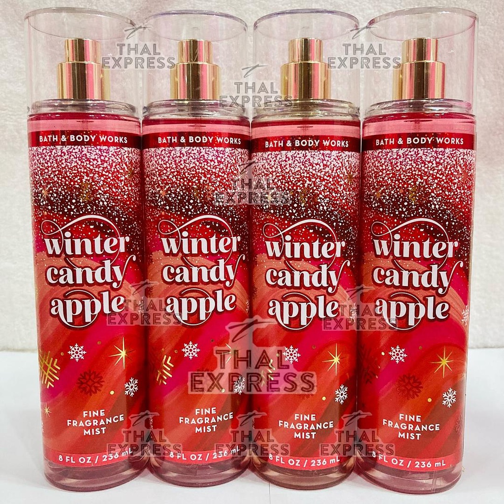 Bath & Body Works Fragrance Mist - Winter Candy Apple 236ml | Shopee ...