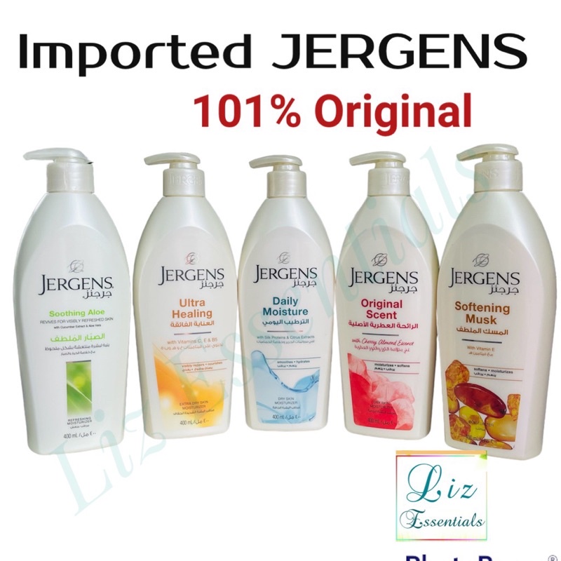 Original JERGENS LOTION 400ml imported from DUBai | Shopee Philippines