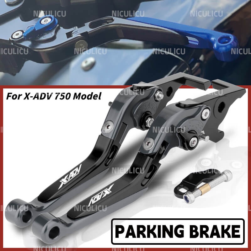 For Honda X-ADV XADV 750 Parking Brake Lever Clutch Lever Set Foldable ...