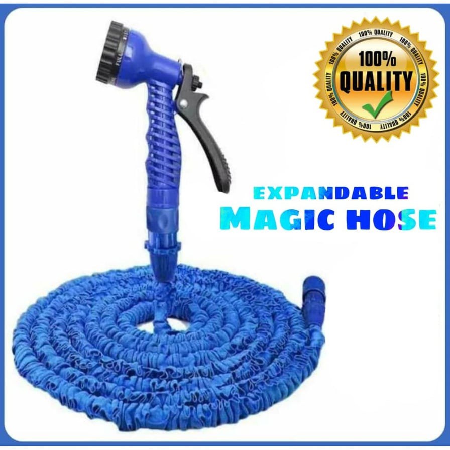 Magic Hose Expandable Flexible Plastic Hose With Spray Gun 7.5 / 15 / ...