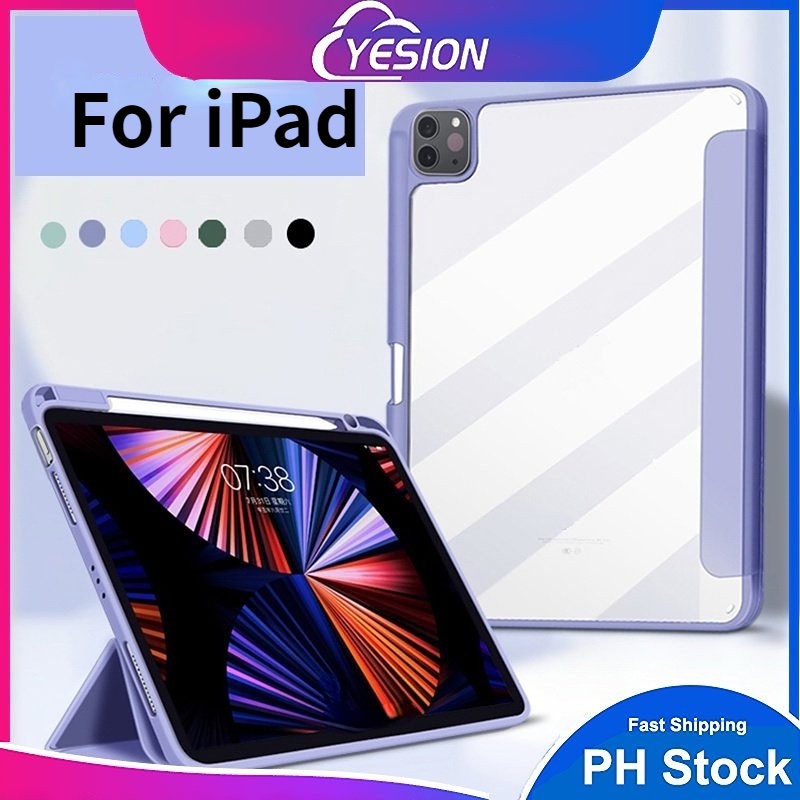 Full Protective Clear Case for iPad gen 10.9 7 8 9th 10.2inch Air4/5 10 ...