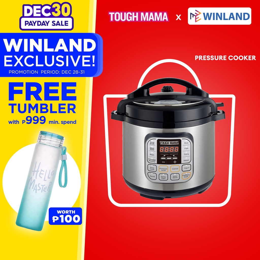 TOUGH MAMA by Winland 6L 15-in-1 Multifunction Digital Display Electric ...