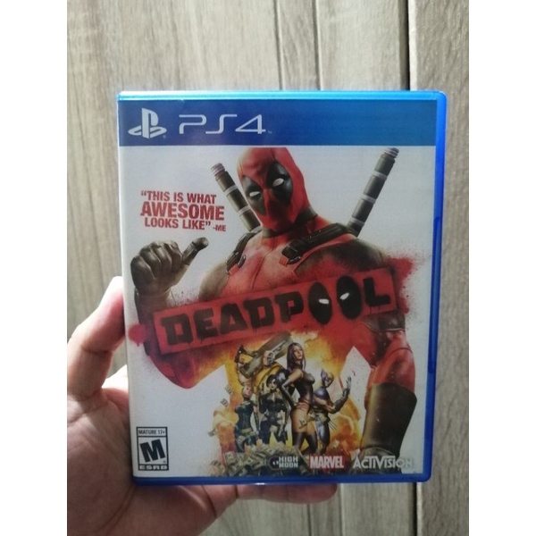 DEADPOOL RARE PS4 Game Used | Shopee Philippines