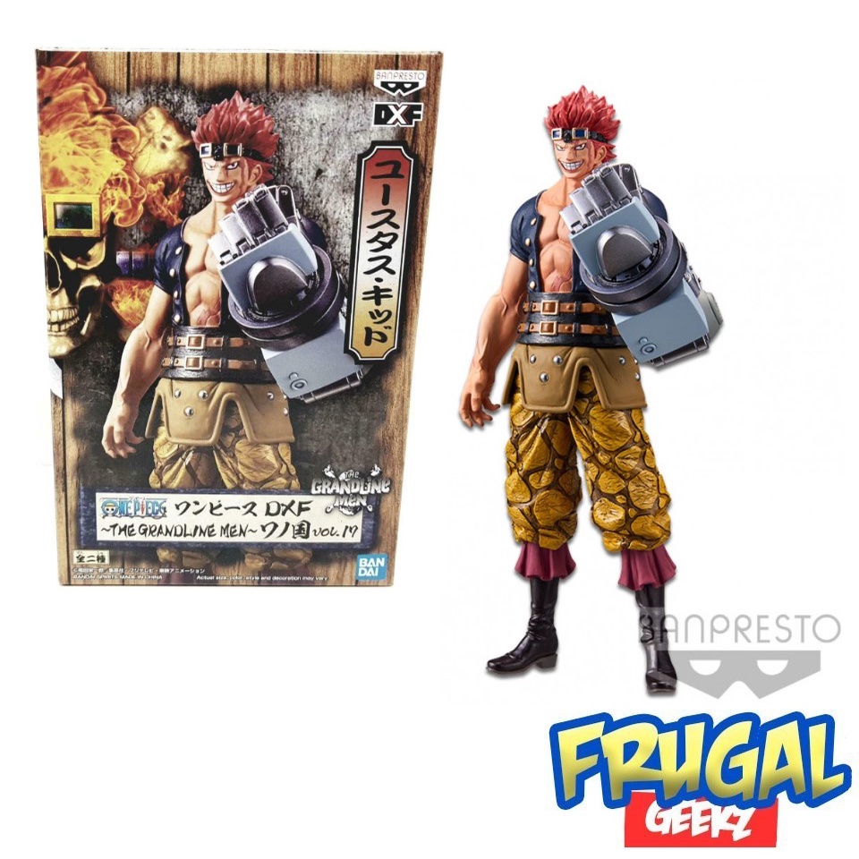 Banpresto DXF One Piece The Grandline Men Volume 17 EUSTASS KID | Shopee Philippines