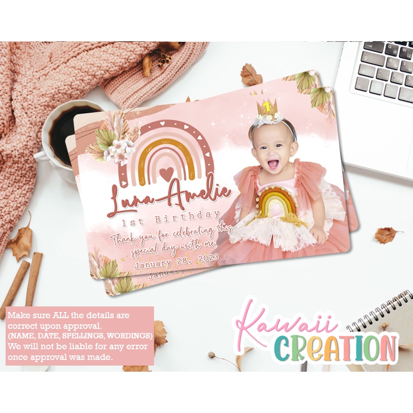 boho rainbow glittery ref magnet | Shopee Philippines