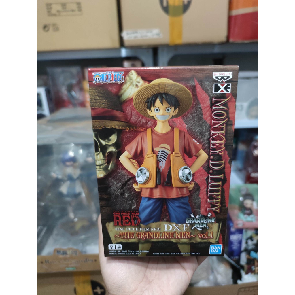Banpresto Luffy Vol. 1 Film Red | Shopee Philippines