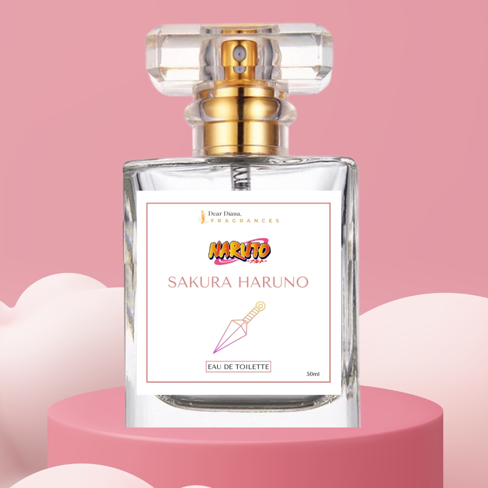 NARUTO Sakura Haruno Eau De Toilette Perfume Fragrance Perfect Gift ...