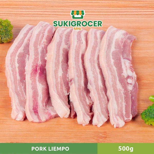 SukiGrocer Pork Liempo (sliced) 500G | Shopee Philippines