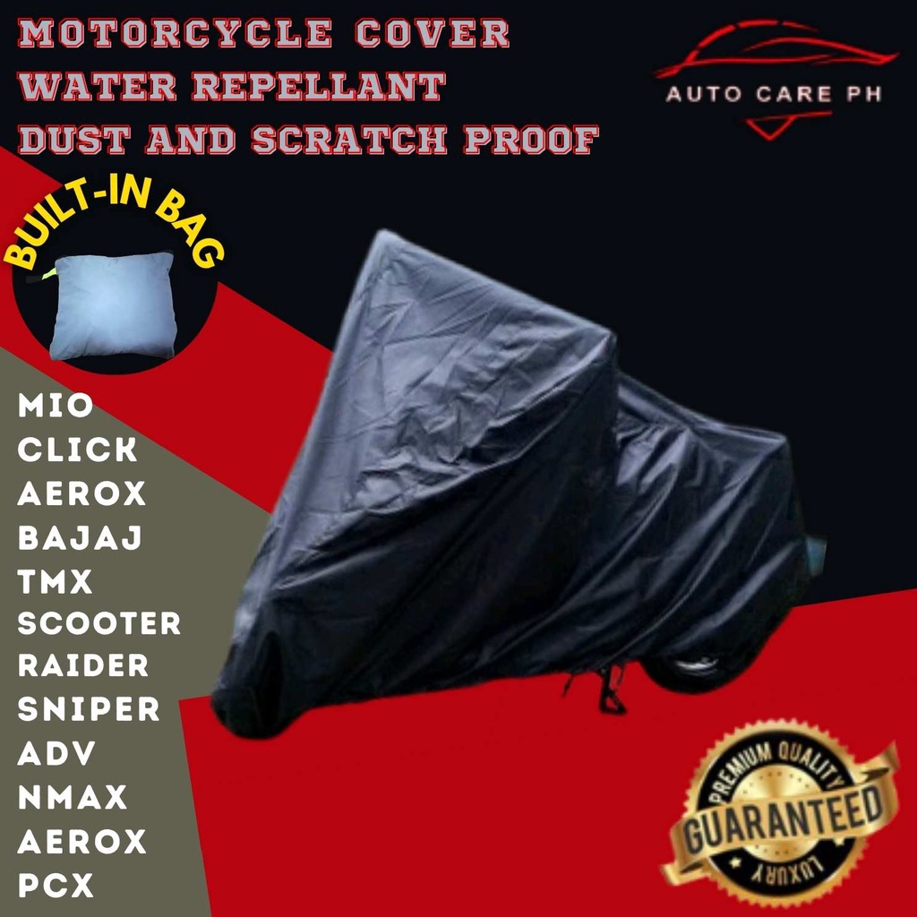 MOTOR COVER FOR MIO CLICK AEROX BAJAJ TMX SCOOTER RAIDER SNIPER ADV ...