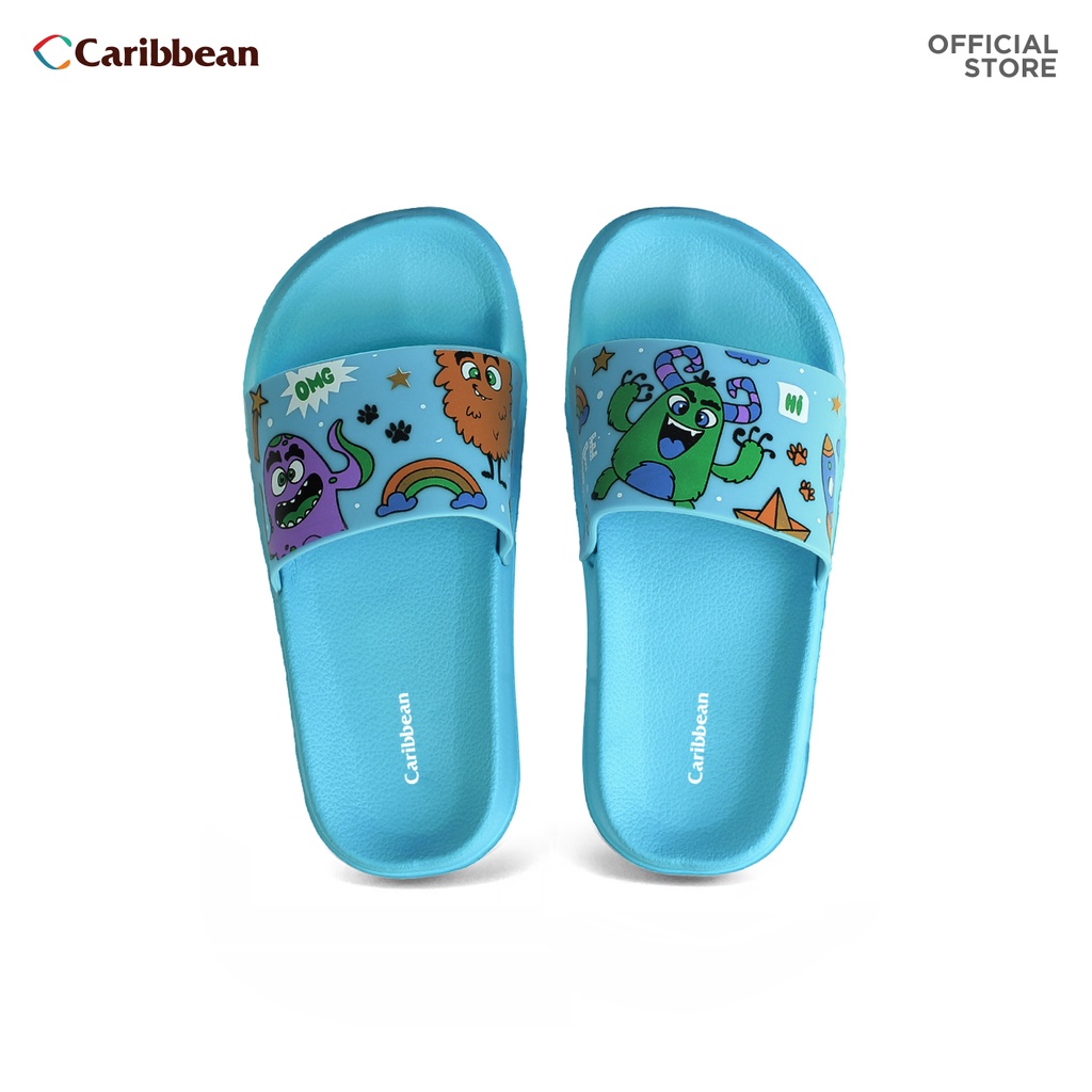 Caribbean Kids - Unisex Slides: Corbi (Light Blue) | Shopee Philippines