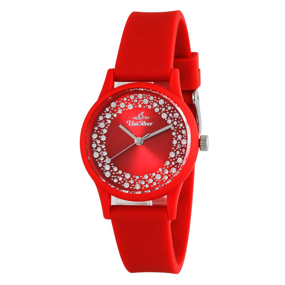 UniSilver TIME Women's Analog Rubber KW4487-2003 Watch | Shopee Philippines