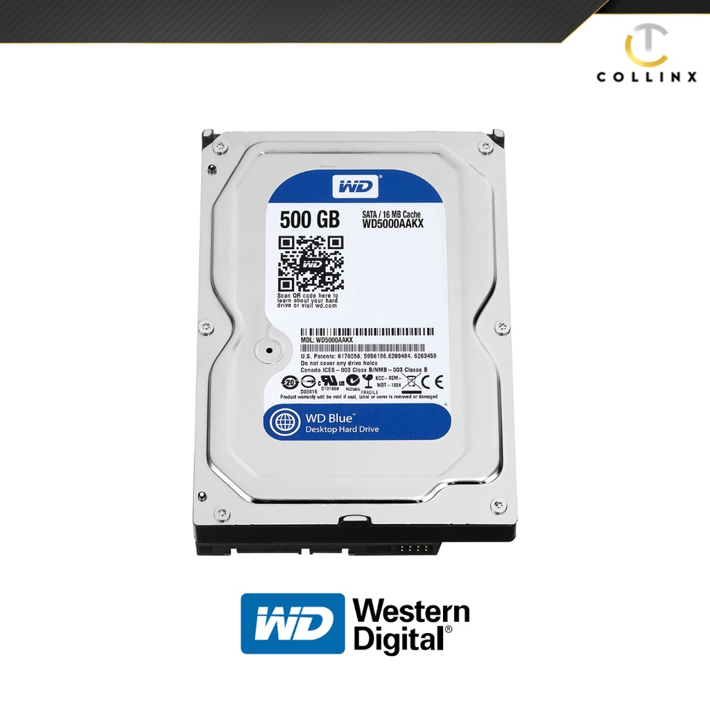 500GB Western Digital Hard Disk 3.5 inches | High Quality PC Desktop ...