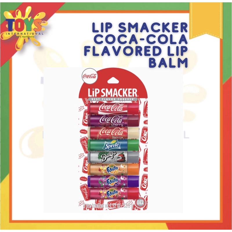 Lip Smacker Coca-Cola Flavored Lip Balm | Shopee Philippines