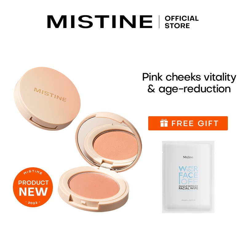 MISTINE Unfocused Blush Powder Pigmented & Blendable | Shopee Philippines