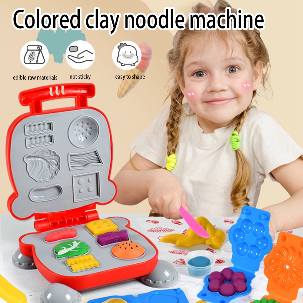 3D Color Clay Toy Dough Set Ice cream Double Twister Playdoh Play Doh ...