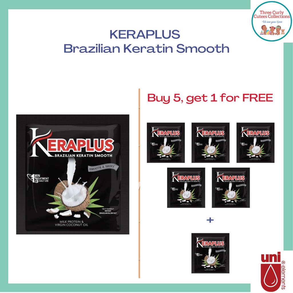 Keraplus Brazilian Keratin Smooth | Shopee Philippines