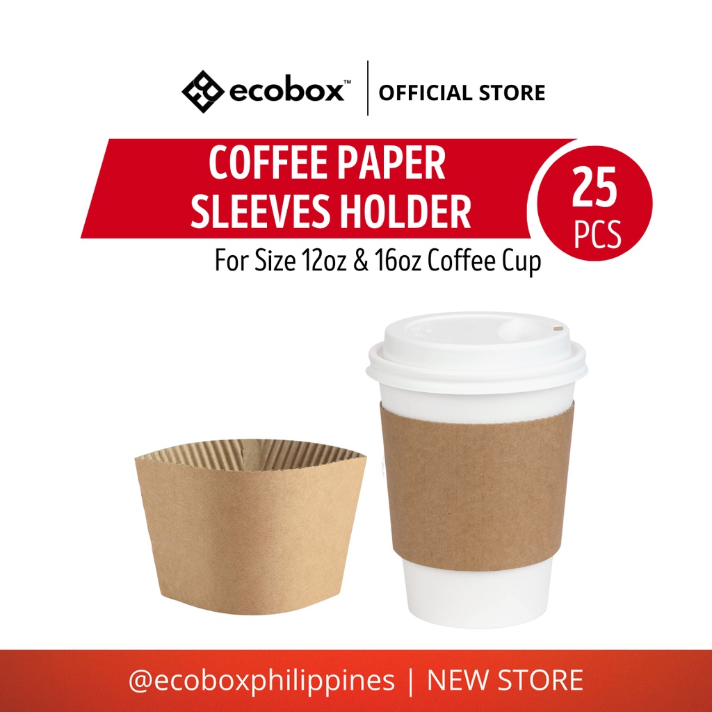 Ecobox Coffee Cup Sleeves, Corrugated Cup Holder, Cup Sleeve, Paper Cup ... Ecobox Coffee Cup Sleeves, Corrugated Cup Holder, Cup Sleeve, Paper Cup ...