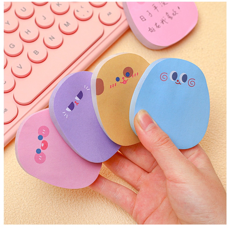 Expression Post It Cute Cartoon Colorful Cute Memo Book Student Ins ...