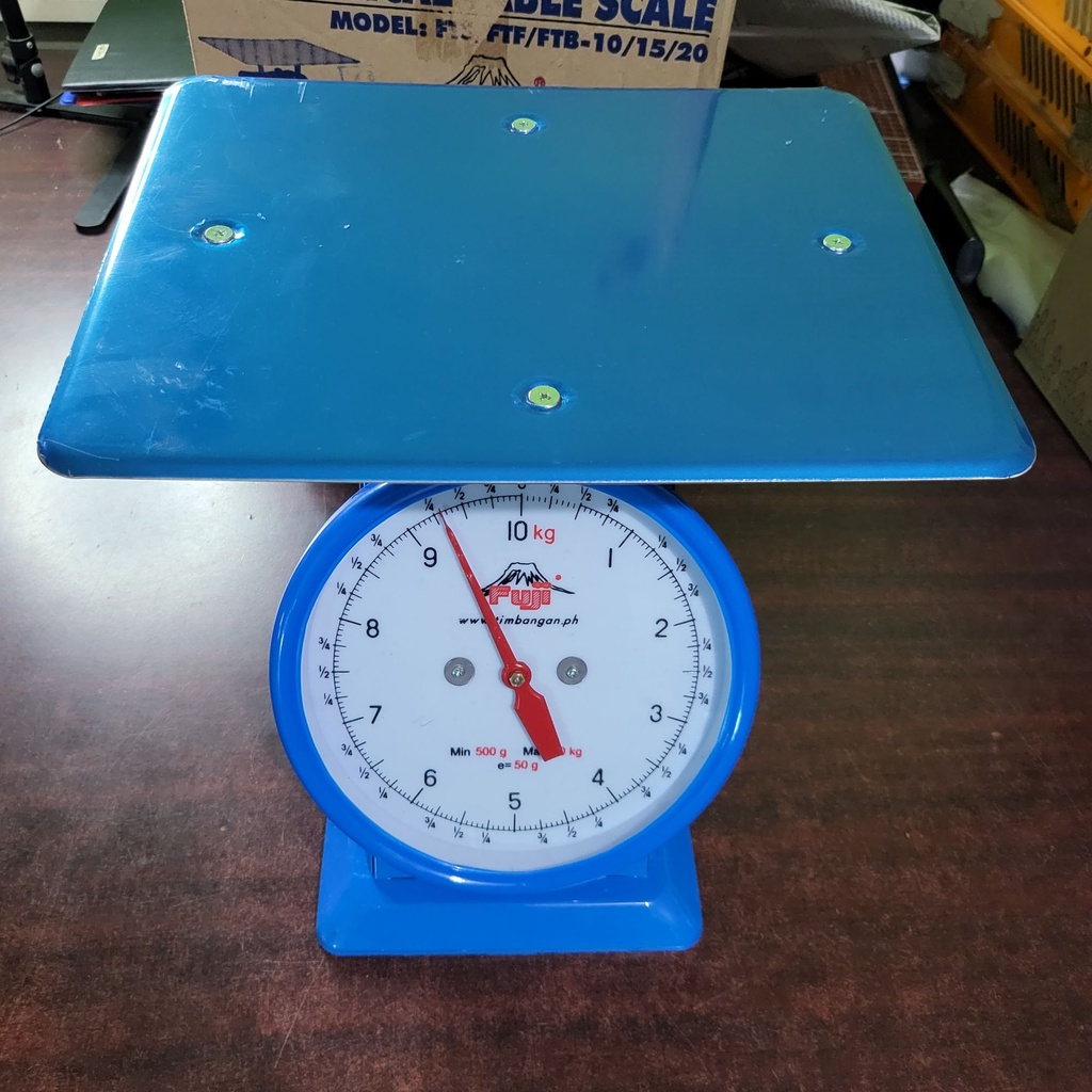 FUJI TABLE SCALE FLAT PAN (10KG CAP) | Shopee Philippines