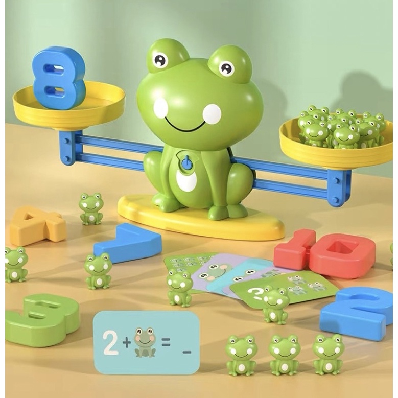 Frog Balance Educational Math toys - Blue Elephant Ph | Shopee Philippines