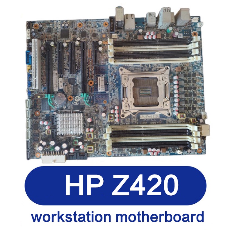 HP Z420 620 X79 2011 pin C602 desktop workstation motherboard supports ...