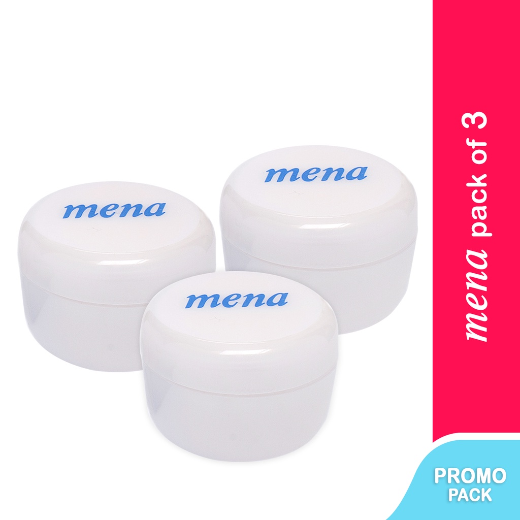 Mena Natural White Cream 3g - ( 3pcs Mena Pearl ) | Shopee Philippines