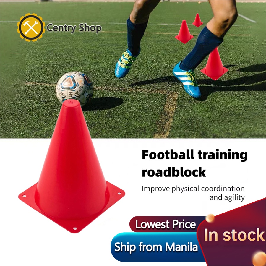 Football Training Cones Traffic Cones, Indoor Outdoor and Festive Events Field Marker Agility ...