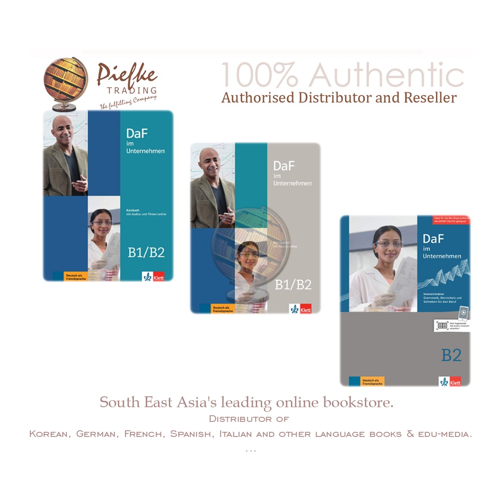 DaF im Unternehmen B1-B2, B2 : B1-B2 course book, B1-B2 Exercise book ...