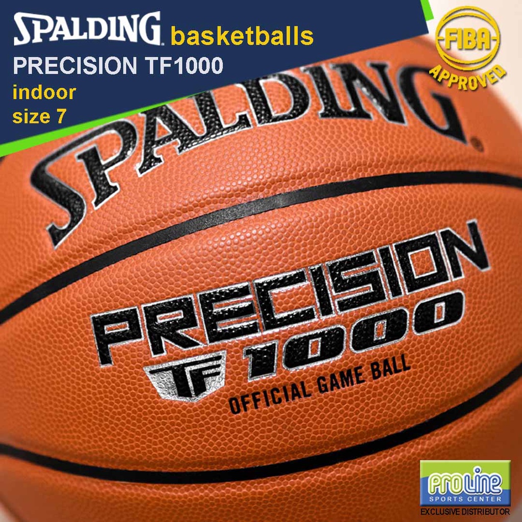 SPALDING Precision TF1000 FIBA-Approved Original Indoor Basketball Size ...