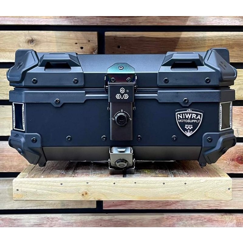 niwra f2 moto 25 liters alloy topbox | Shopee Philippines