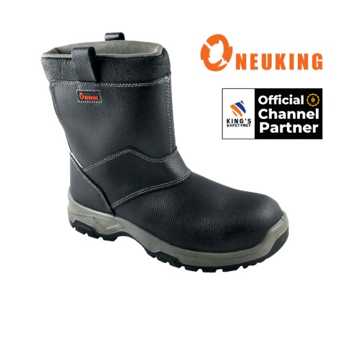NEUKING NK85 - Pull-up Boots Black S1P, SRC | Shopee Philippines