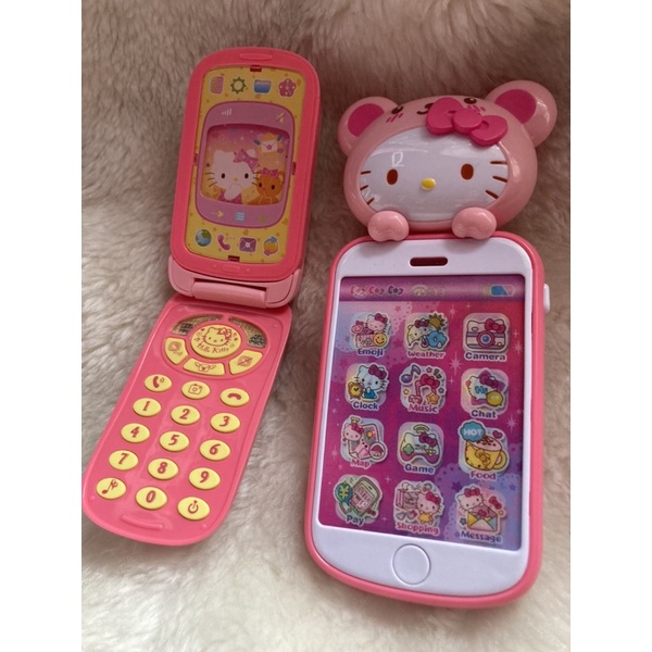 Preloved Original Hello Kitty Toy Phone Sanrio Set | Shopee Philippines