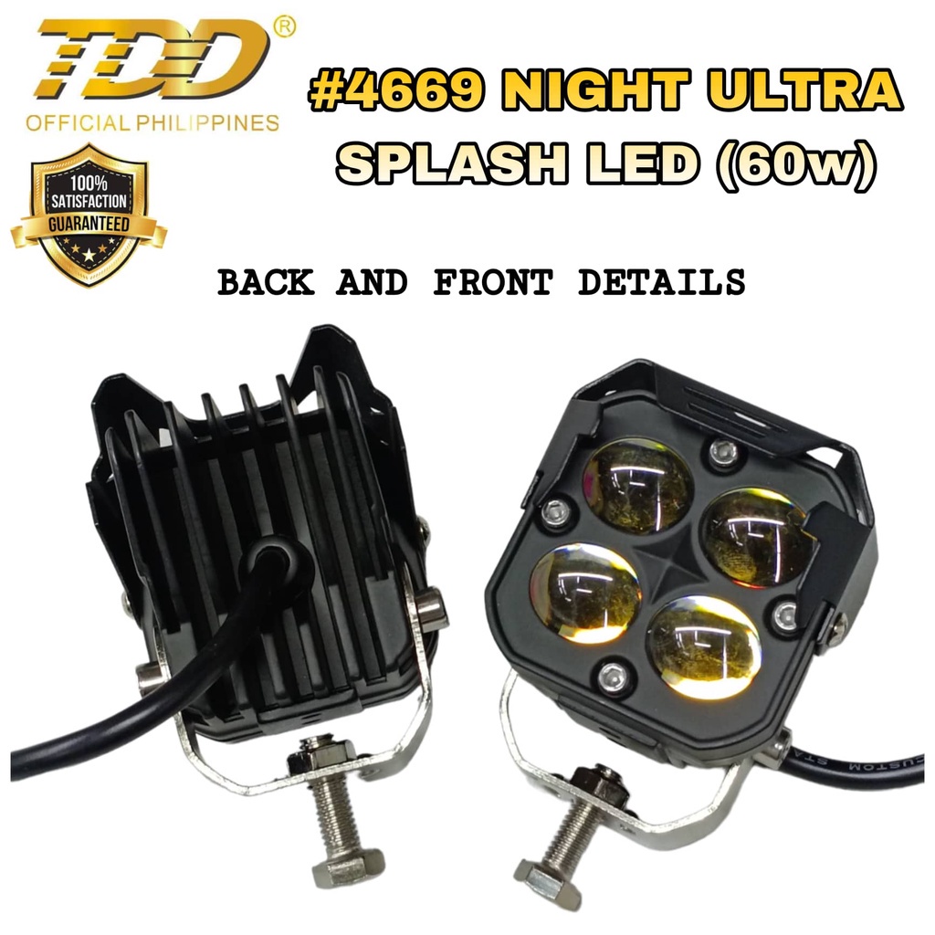 TDD #4669 NIGHT ULTRA SPLASH LED (60w) | Shopee Philippines