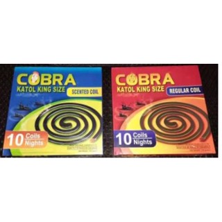 Original Cobra Katol Regular Mosquito Repellent Coil 10+2pcs with stand ...