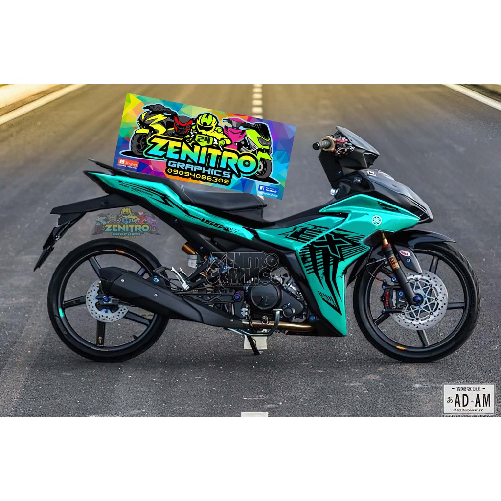 EXCITER 155 MALAYSIA X THAILAND TRANSPARENT DECALS | Shopee Philippines