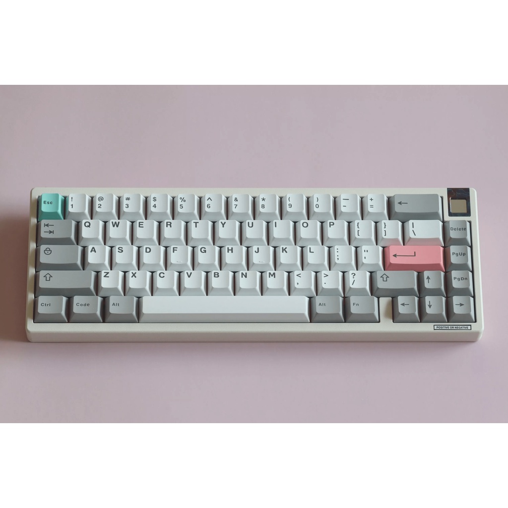 Dolch Dark/Light 264 Keys ABS Doubleshot Cherry Profile Keycaps Set for ...