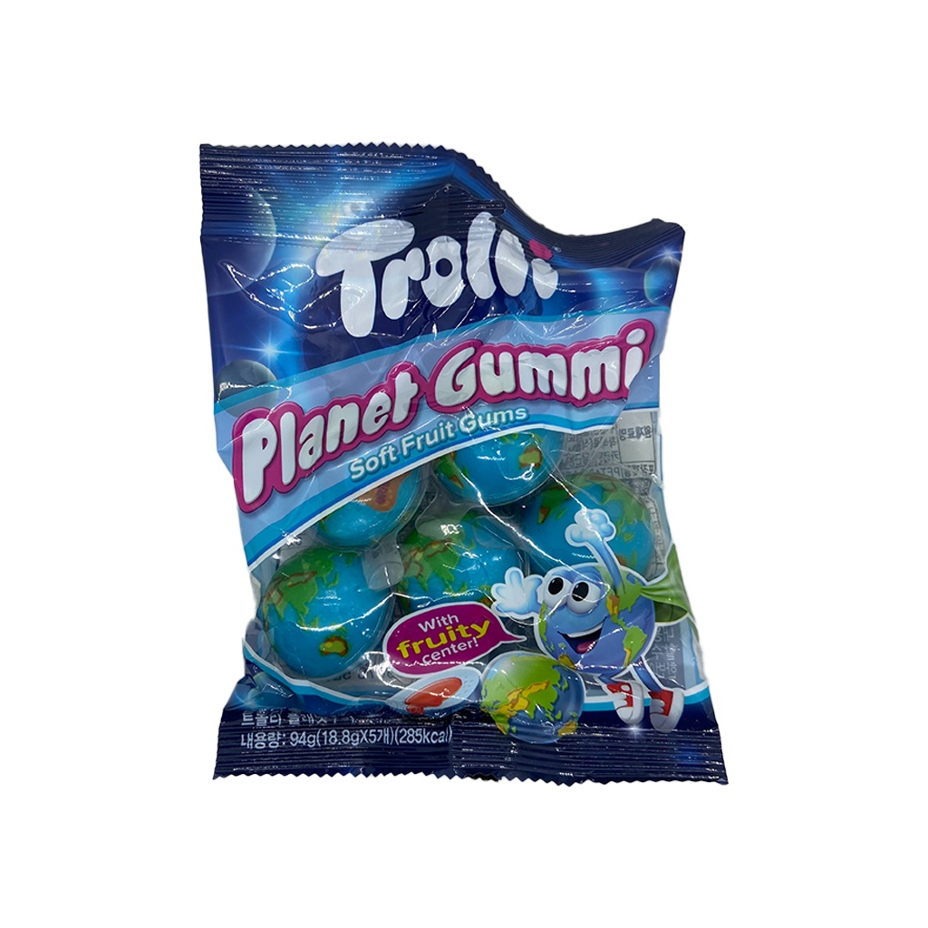 trolli planet gummi spft fruit gums 1set 5ea (expiration date: 03.06. ...