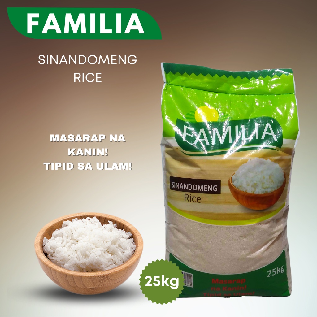 Familia Sinandomeng Rice 25kg | Shopee Philippines