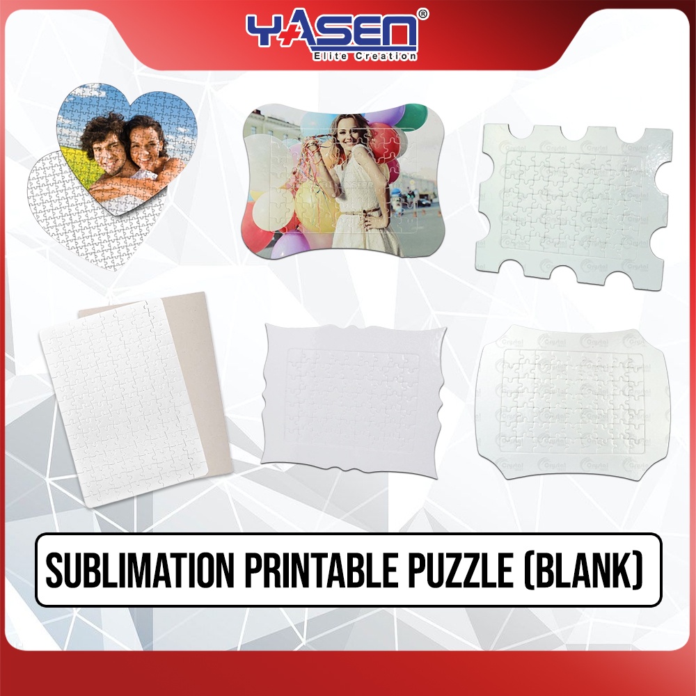 Printable Jigsaw Puzzle For Heat Press Machine Blank Sublimation Puzzle ...